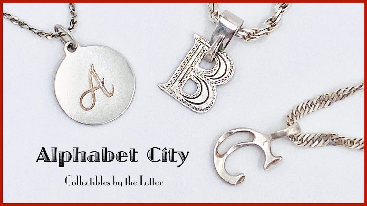 ALPHABET CITY: Collectibles By The Letter – VINTAGE-O-RAMA LLC